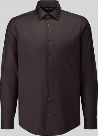 Jake*s Slim Fit Businesshemd mit Kentkragen