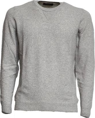 Zanone Homme, Pulls, Gris, Taille: 2XL Maille &agrave; col rond