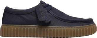 Clarks Homme, Chaussures, Bleu, Taille: 42 1/2 EU Torhill Lo