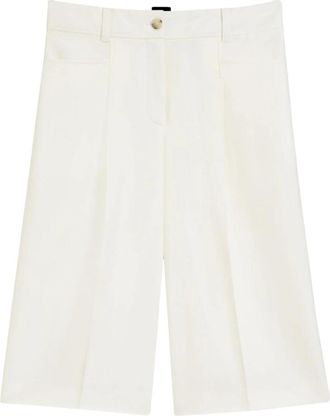 HUGO BOSS Femme, Shorts, Blanc, Taille: 44 FR C Talarina1 Bermuda Shorts