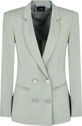 Emporio Armani Femme, Vestes, Vert, Taille: 44 FR Giacca