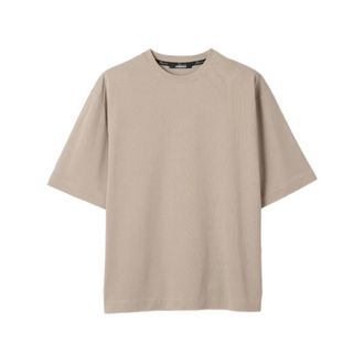 Jacquemus Tsm00578 Aj00254 150 T-Shirt - - Tops - Herren - Beige - L