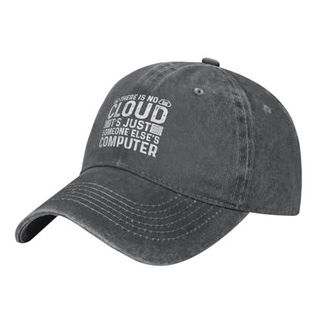 Generic Il ny A Pas De Nuage, Cest Juste LOrdinateur De Quelquun DAutre. Femme Homme Casquette Trucker L&eacute;ger Trucker Caps D&eacute;contract&eacute; Chapeau pour Running Tou