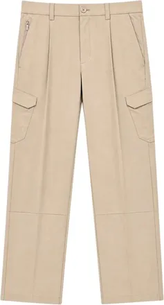 Herno Homme, Pantalons, Beige, Taille: M Pantalon Droit