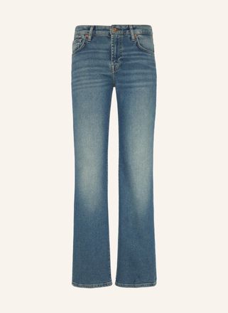 7 For All Mankind Straight Jeans Calie blau