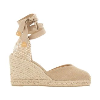 Castaner Femme, Chaussures, Beige, Taille: 38 EU Chiara Wedge Espadrille