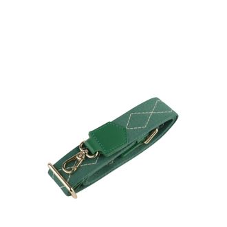 Pourchet Femme, Sacs, Vert, Taille: ONE Size Bandouli&egrave;re Tiss&eacute;e