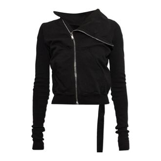 Rick Owens Femme, Sweatshirts et sweats &agrave; capuche, Noir, Taille: 42 FR Mountain Sweat