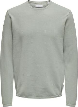 Only & Sons Onsfelix Reg 12 Crew Knit Noos Pull en Tricot, Iceberg Green, XXL Homme