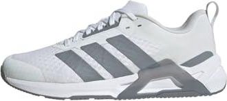 adidas Femme Dropset Control Training Shoes, FTWR White/Grey/Lucid Red, 37 1/3 EU