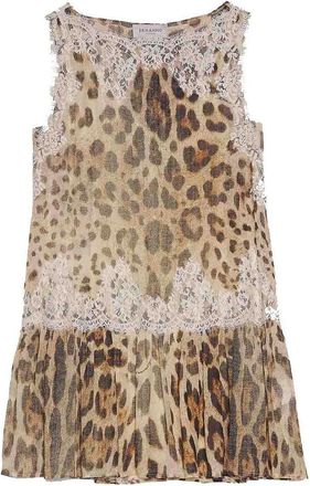 Ermanno Scervino Robe Au Genou - Jaune