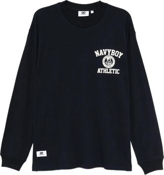 Chocoolate t-shirt à imprimé graphique - Bleu