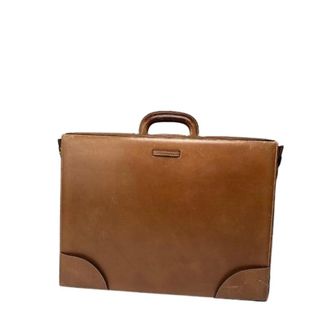 Gucci Pre-owned Vintage Leather Suitcase - unisex - Pre-owned - Brun - Taille: ONE Size
