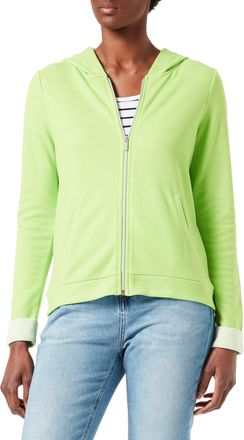 Street One Damen A317346 Strickjacke, Shiny Apple Green, 38
