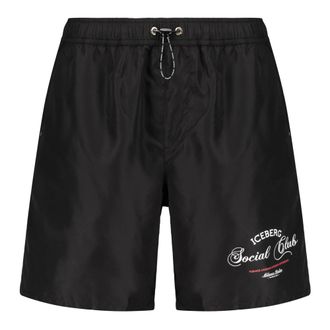 Iceberg Herren, Bademode, Schwarzk, MGr&ouml;&szlig;e