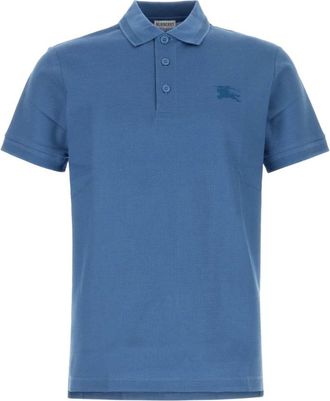Burberry Homme, Tops, Bleu, Taille: XL Polo en coton