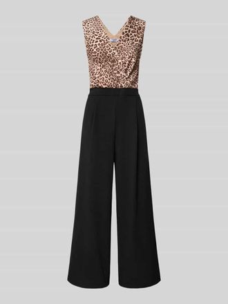 Zabaione Jumpsuit mit V-Ausschnitt Modell Mi44rinanaa