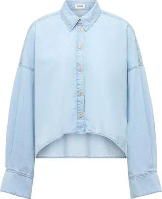 Drykorn Femme, Blouses et Chemises, Bleu, Taille: 40 FR &Eacute;l&eacute;gant Oshia 10 Produit Tendance