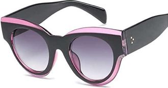 Generic Cat Eye Retro Large Frame for Womens Sunglasses, Outdoor Holiday Sunshade Decorative Glasses (Color : G, Size : Medium) 2026, C, Taille unique