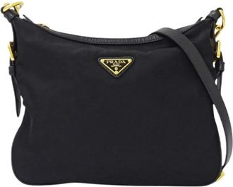 Prada Sac bandouli&egrave;re vintage doccasion - Femme - Pre-owned - Noir - Taille: ONE Size