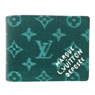 Louis Vuitton Pre-owned Vintage Bi-fold Wallet - - Pre-owned - Herren - Gr&uuml;n - ONE SIZE