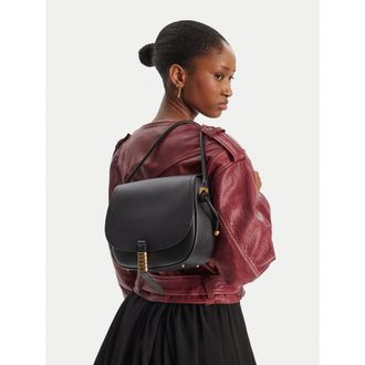 Pinko Handtasche PINKO Saddle Classic AI 24-25 PLTT 103830 A1ZX Schwarz