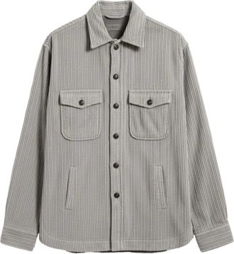 Tintoria Mattei Homme, Vestes, Gris, Taille: L Srx7Tsuur1 Overshirt