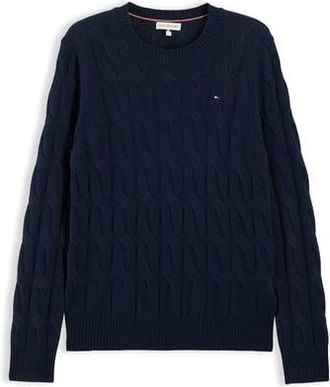 Tommy Hilfiger Pull torsad&eacute; en laine