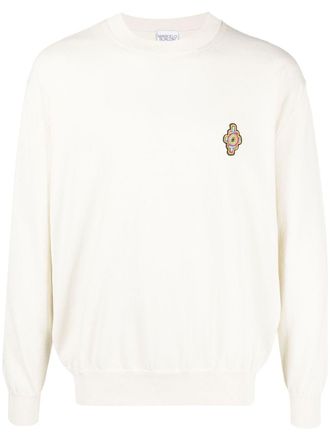 Marcelo Burlon pull Sunset Cross - Blanc