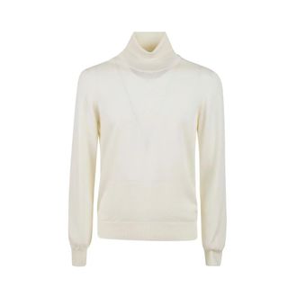 Gran Sasso Dolcevita - - Knitwear - Herren - Wei&szlig; - L