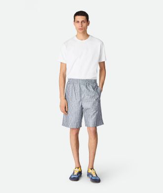 Bottega Veneta Shorts Aus Bedrucktem Leder - Bottega Veneta
