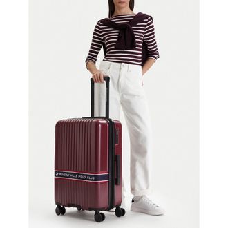 Beverly Hills Polo Club Mittlerer Koffer Beverly Hills Polo Club CEO-BHPC-M-007-08-BURGUNDY Dunkelrot