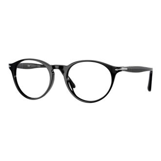 Persol Homme, Accessoires, Noir, Taille: 50 MM Lunettes &Eacute;l&eacute;gantes en Couleur Noire