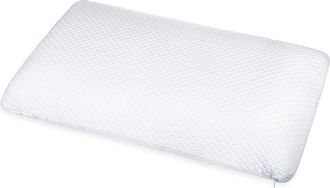 Abakuhaus Nackenstützkissen, aus Druckausgleichenden Visco Schaum Optimiert für Atmungsaktivtät Luftdurchlässigkeit und mit Doppelten Microfaser bezug Maschinen