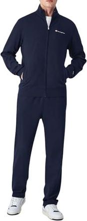 Champion Legacy-Full Zip Interlock Sweatsuit Surv&ecirc;tement, Bleu (BS501), L Homme