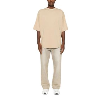 Palm Angels Homme, Tops, Beige, Taille: S T-shirts et Polos Palm Angels