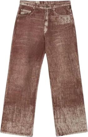 Camper Homme, Jeans, Brun, Taille: W34 Jean Denim Paint