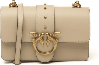 Pinko Pinko, Femme, Sacs, Beige, Taille: ONE Size Love One Mini St.cl