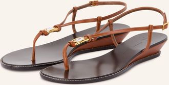 Giuseppe Zanotti Giuseppe Zanotti Design Zehentrenner Amhelia Mit Schmucksteinen braun