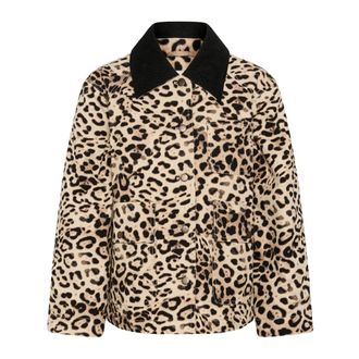Soaked In Luxury SLNatalie Veste matelass&eacute;e - Femme - Vestes - Beige - Taille: 42 FR