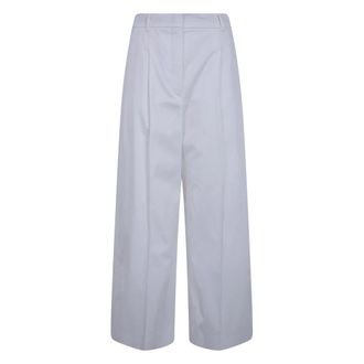 Max Mara Wide Hosen - - Trousers - Damen - Wei&szlig; - M