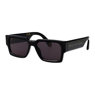 Philipp Plein Master Sonnenbrille f&uuml;r Stylischen Look - - Accessories - Herren - Schwarzk - 54 MM