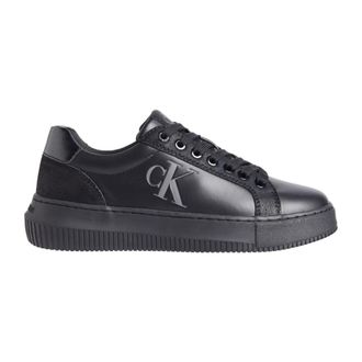 Calvin Klein Jeans Schwarze Chunky Sneakers f&uuml;r Frauen - - Shoes - Damen - Schwarzk - 36 EU