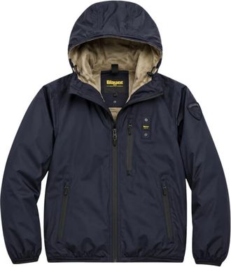 Blauer Devon Jacket - - Jackets - Herren - Blau - S