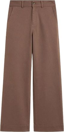 Pennyblack Femme, Pantalons, Brun, Taille: 40 FR Pbbordine Wide Pantalons