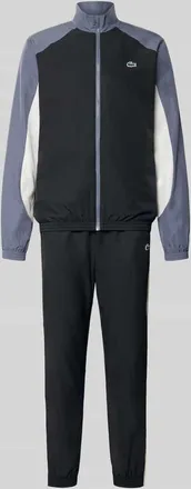 Lacoste Sport Regular Fit Trainingsanzug mit wasserabweisender Beschichtung