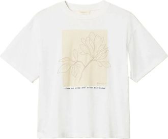 Twinset Femme, Tops, Blanc, Taille: 42 FR T-Shirt