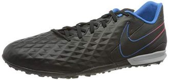 Nike Nike Legend 8 Academy TF, Chaussure de Football Homme, Noir/Noir-Sir&egrave;ne Rouge-Lt Photo, 39 EU