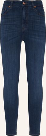 7 For All Mankind Skinny Jeans Aubrey blau