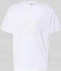 Lacoste Regular Fit T-Shirt aus reiner Baumwolle